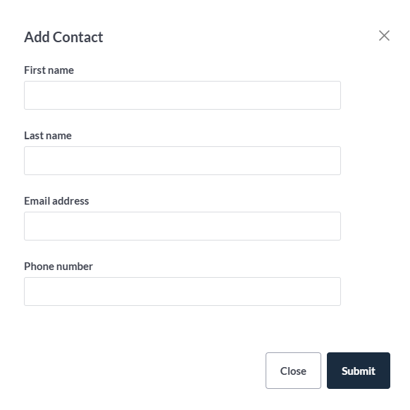 Adding/Inviting a Contact to Register – ClubSpark